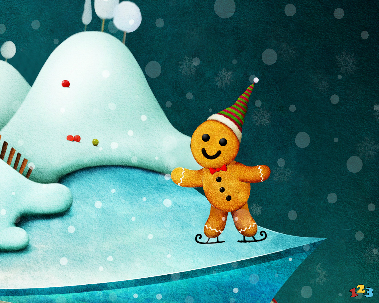 Julsaga - Julkort - gratis vykort fråm 123kort.se