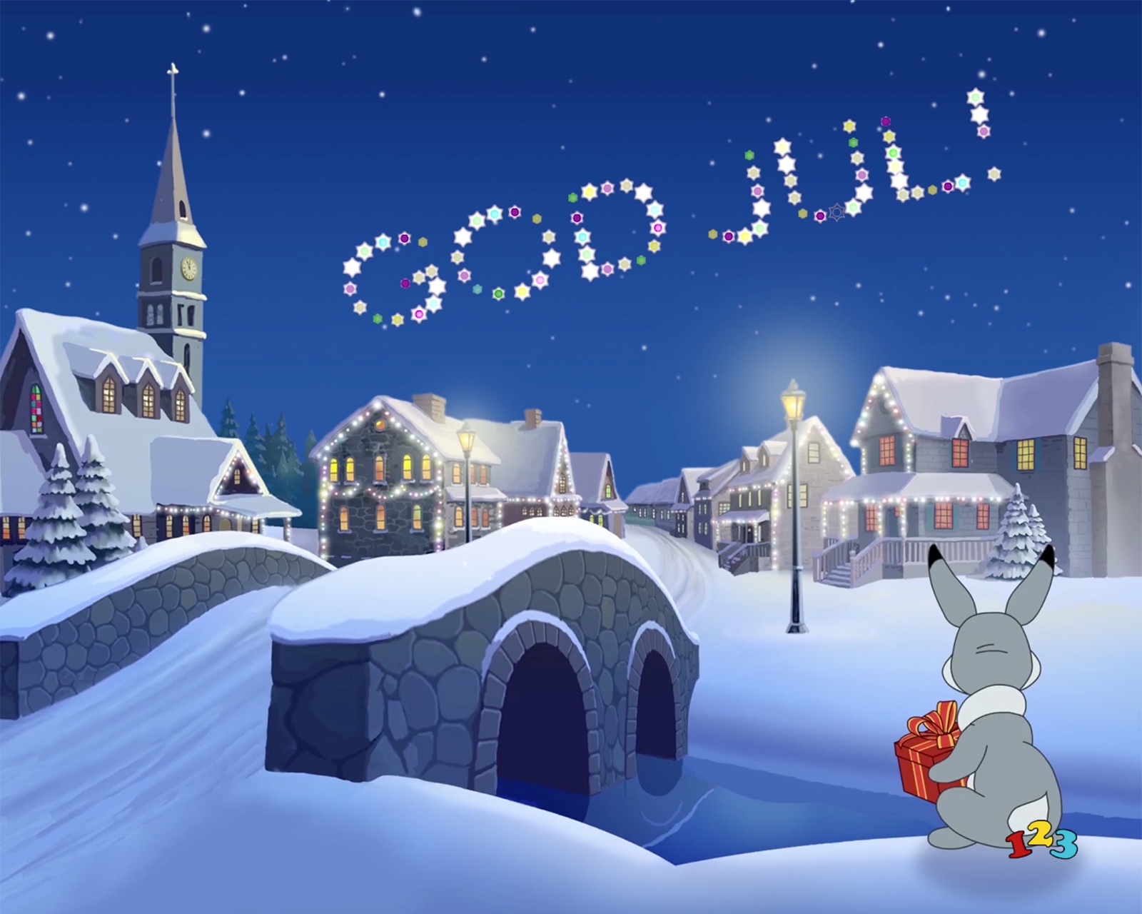 Julklapp - Julkort - gratis vykort fråm 123kort.se